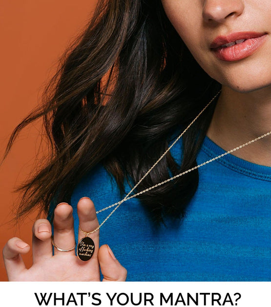 Mantra & Word Necklaces - Gold & Silver